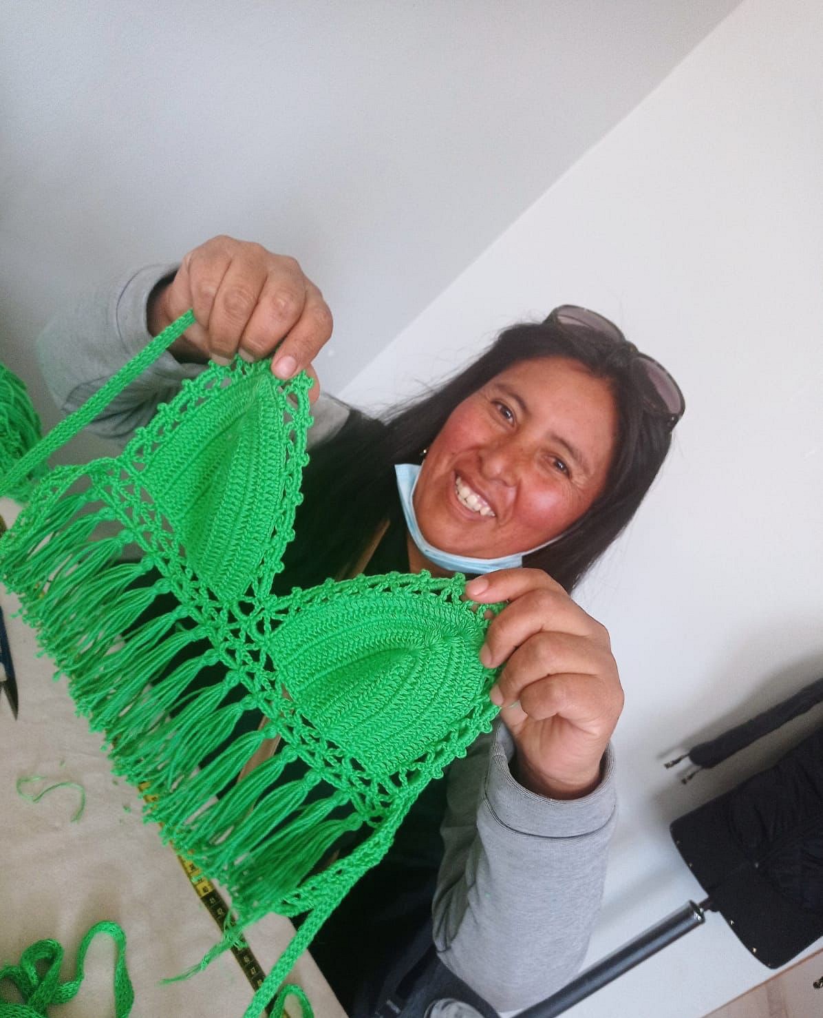 Peruvian Knitting & Crochet - abacaxi