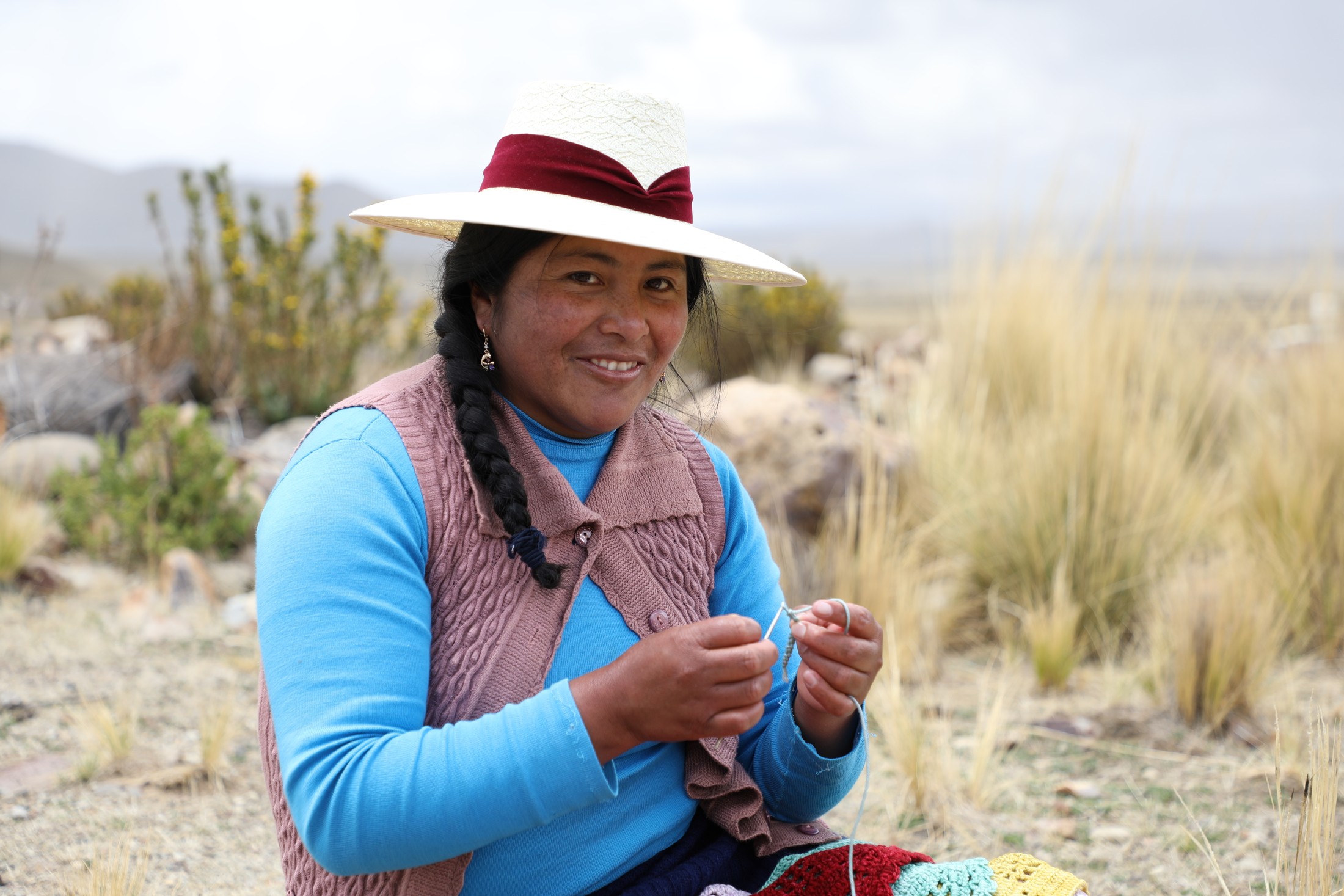Peruvian Knitting & Crochet - abacaxi